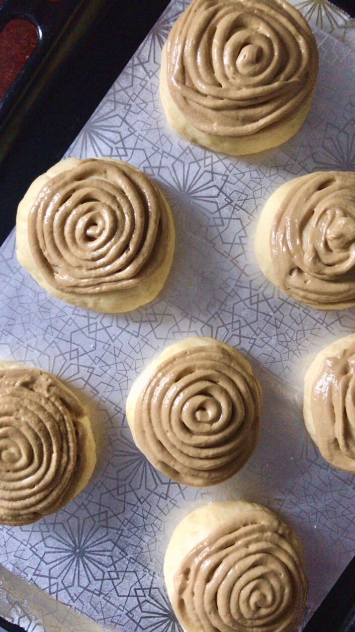 Soft and Buttery Coffee Buns | Pappa Roti - Strawberry in the Desert
