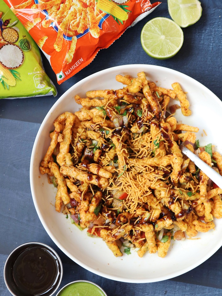 Kurkure Chaat - Strawberry in the Desert