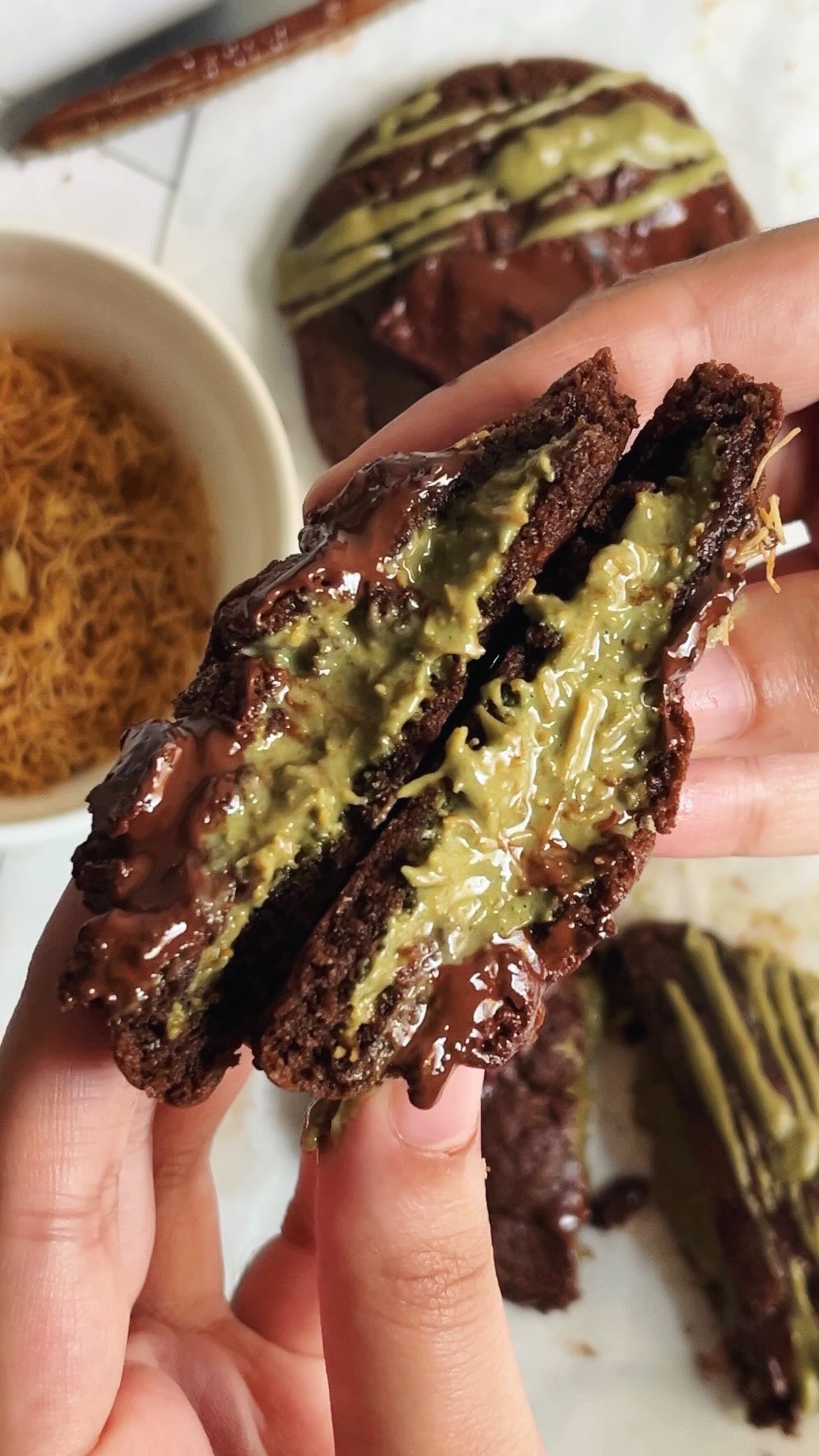 Poached Peaches - Strawberry in the Desert